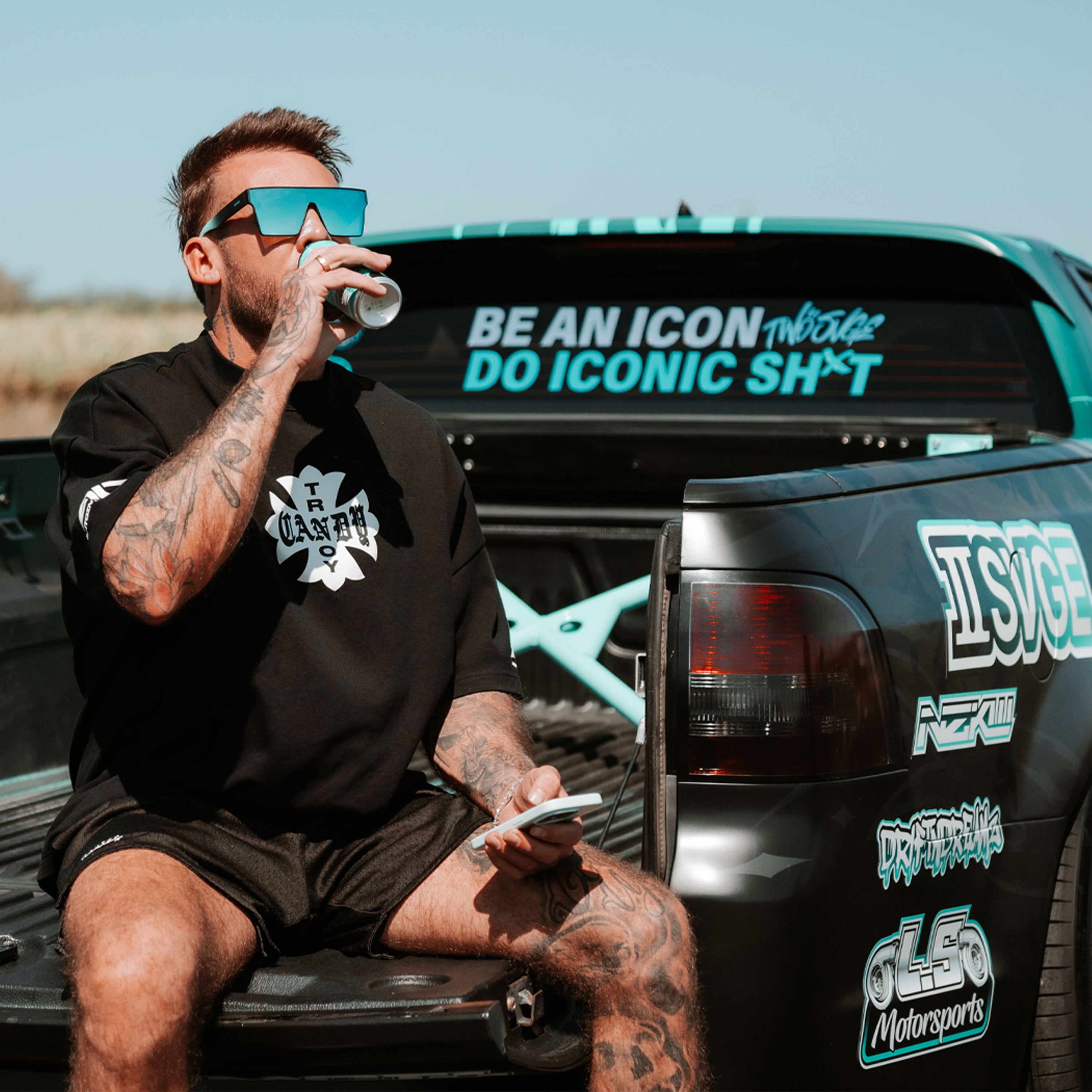 TWO SVGE X Troy Candy | Premium Sunglasses & Eyewear | Icon - TC Blue