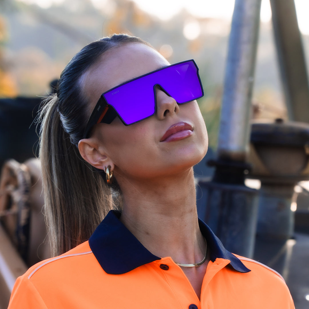 TWO SVGE | Premium Sunglasses & Safety Eyewear | Icon Safety - Midnight