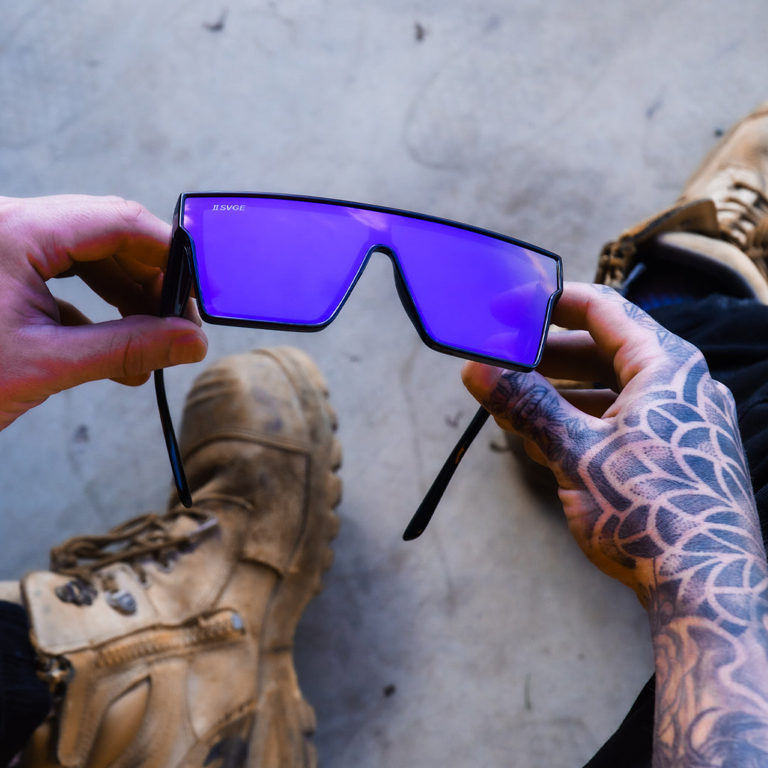 TWO SVGE | Premium Sunglasses & Safety Eyewear | Icon Safety - Midnight